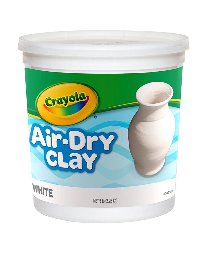 Crayola Air-Dry Clay 5lb-White - Macy's