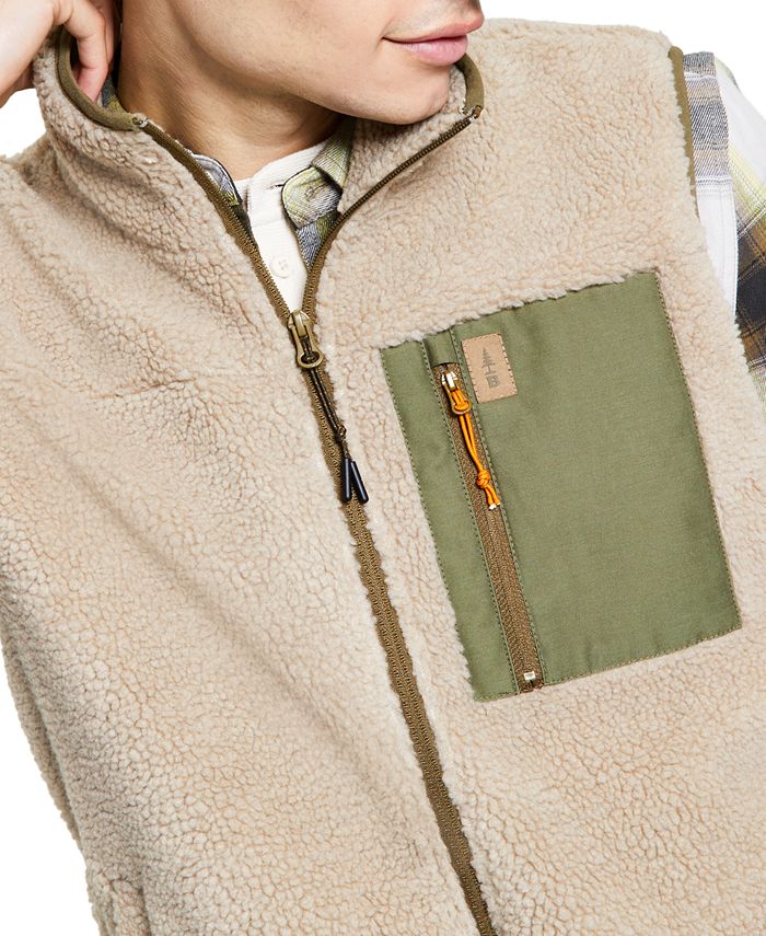 BASS OUTDOOR Men's Coastal Fleece Full-Zip Vest - Macy's