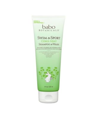 Babo Botanicals Shampoo & wash Swim & Sport - 1 Each 1-8 OZ - Macy's