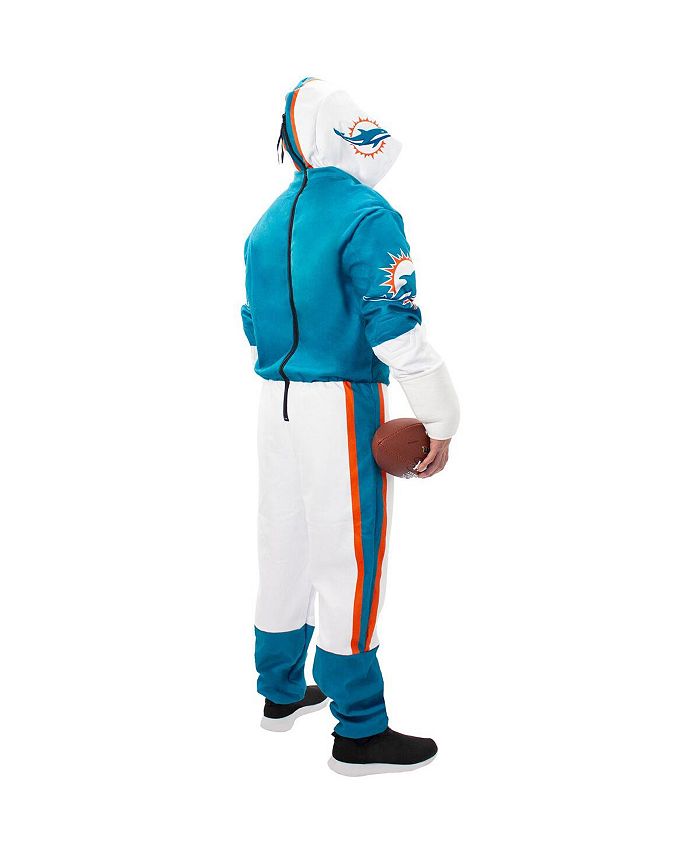 Jerry Leigh Men's Aqua Miami Dolphins Game Day Costume - Macy's