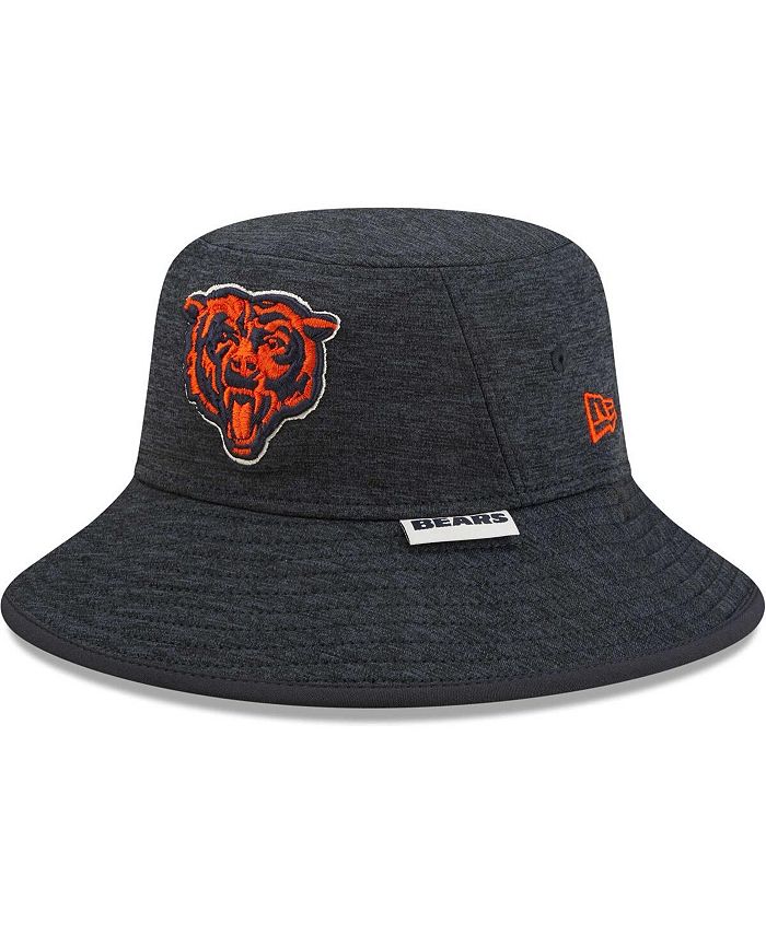 New Era Men's Heather Navy Chicago Bears Bucket Hat - Macy's