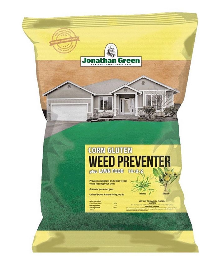 Jonathan Green Corn Gluten Weed Preventer w/ Lawn Food, 15#, 5,000sqft ...