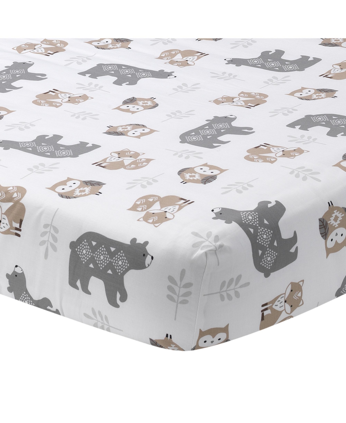 Click here for Lambs & Ivy Woodland Forest White/Gray Animal 100... prices