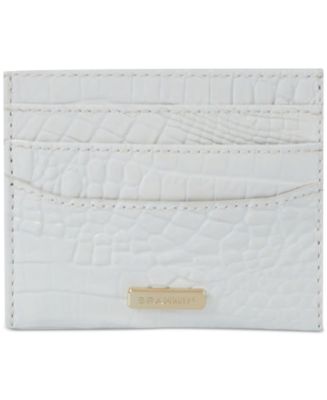Brahmin Cheryl Melbourne Embossed Leather Card Case - Macy's