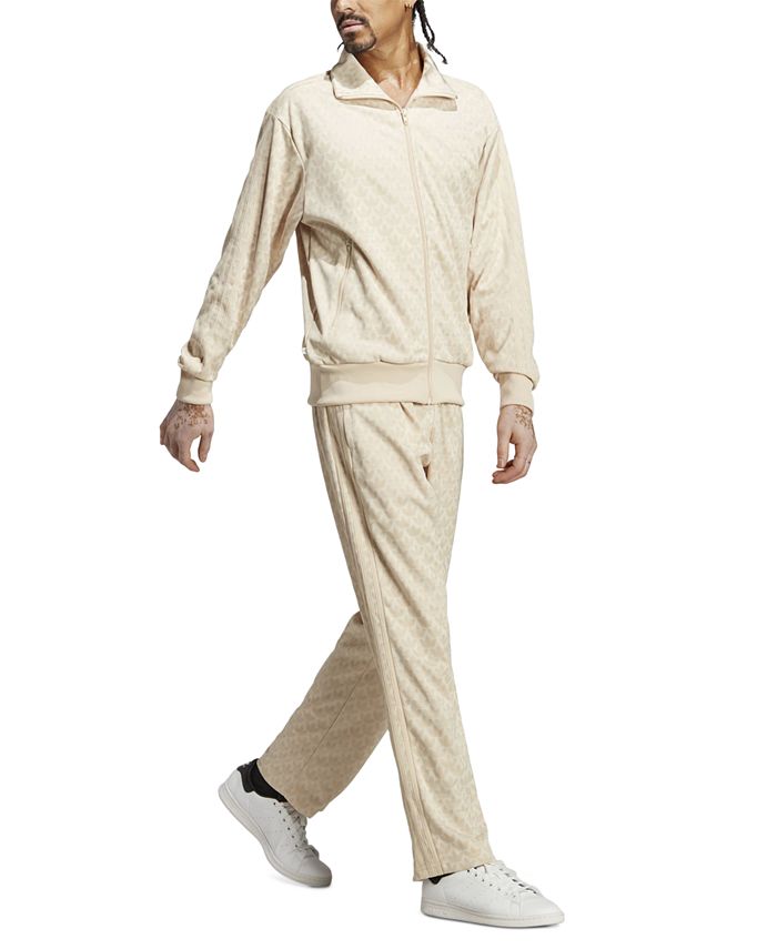 adidas Men's Graphics Allover Monogram Print Track Jacket - Macy's