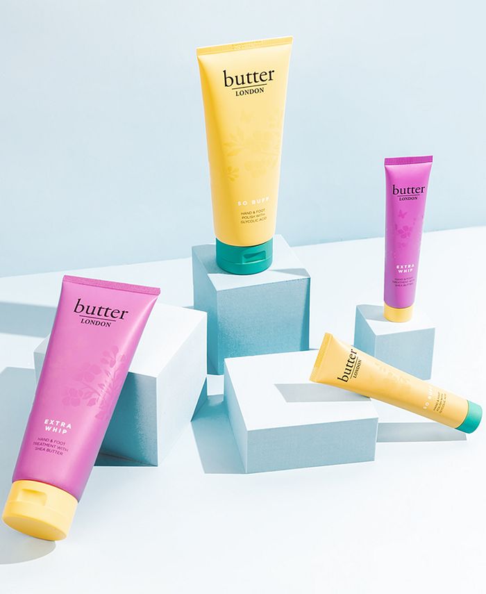 butter LONDON Jumbo So Buff Hand & Foot Polish With Glycolic Acid, 7 oz ...