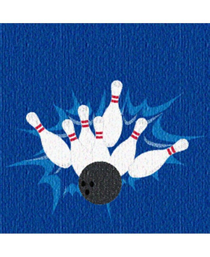 Flagship Carpets Strikes N' Spares Bowling Skills Carpet - 20' x 40"W ...