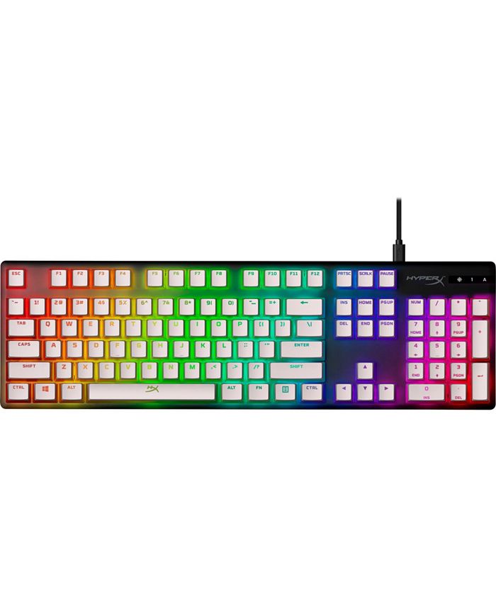 HP 4P5P5AA-ABA HyperX Pudding Keycaps - Full Key Set - PBT, White - Macy's