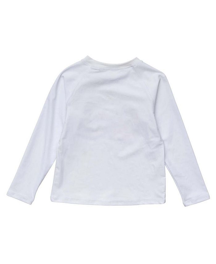 Snapper Rock Toddler, Child Girls Paradise Sustainable LS Rash Top - Macy's