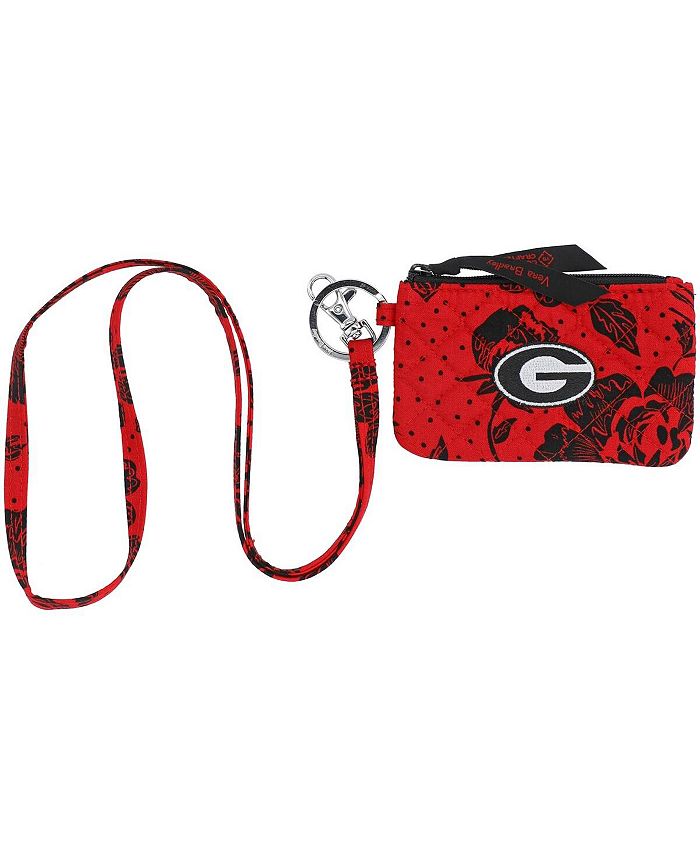 Vera Bradley Women's Georgia Bulldogs Rain Garden Zip ID Lanyard - Macy's