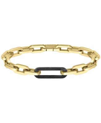 Lacoste Men's Paperclip Chain Bracelet - Macy's