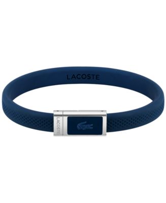 Lacoste Men's Silicone Bracelet - Macy's