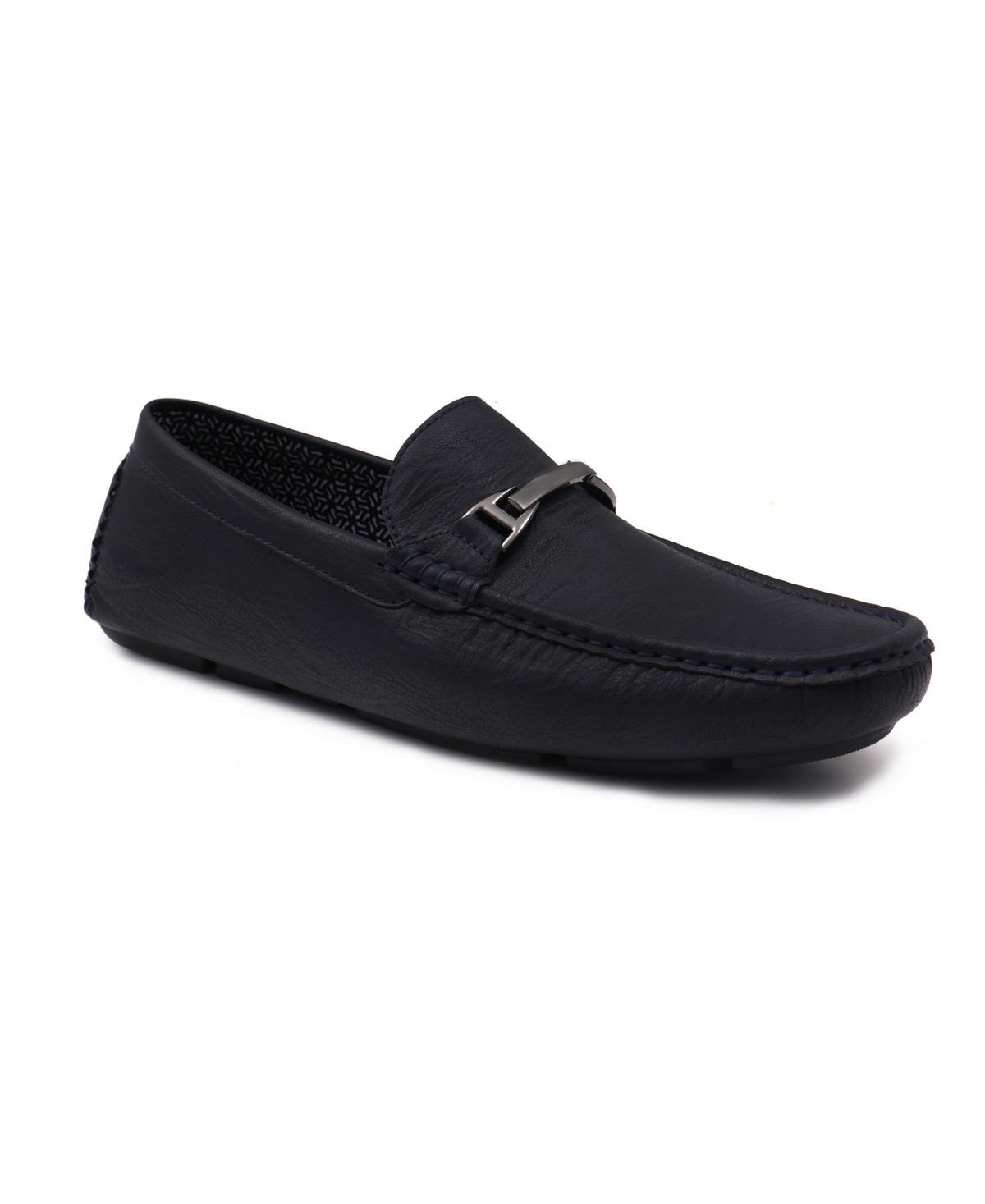 Click here for Aston Marc Mens Charter Bit Loafers - Navy prices