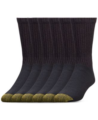Gold Toe Men s 6 Pack Extended Athletic Crew Socks Macy s