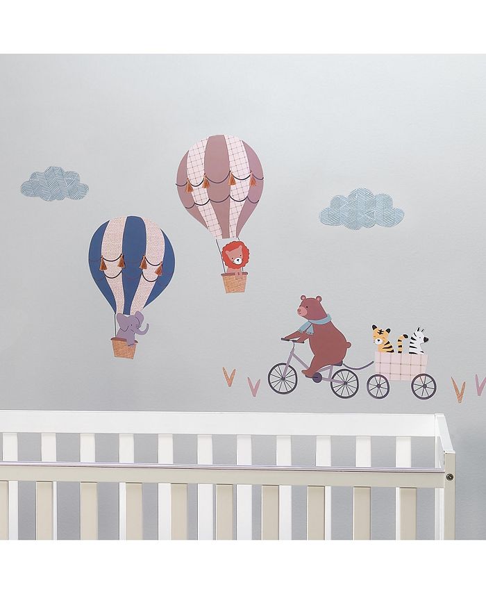 Bedtime Originals Up Up & Away Hot Air Ballon Animals Wall Decals - Macy's Bedtime Originals Up Up & Away Hot Air Ballon Animals Wall Decals - Macy's