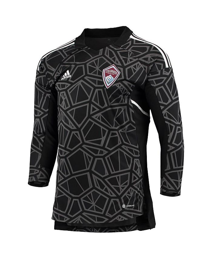 adidas Men's Black, White Colorado Rapids Goalkeeper Jersey - Macy's