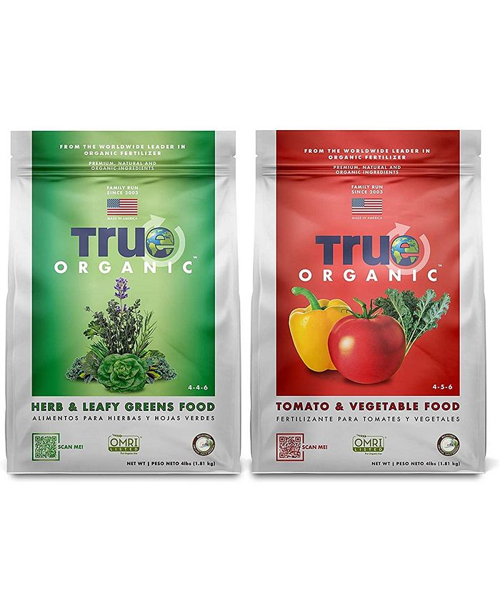 TRUE Organic R0010 Granulat Herb and Leafy Greens Food 4 lb bag - Macy's