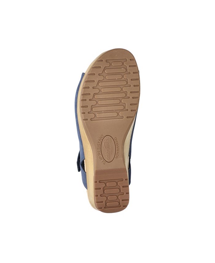 Easy Street Women's Easy Works Rez Slip Resistant Round Toe Sandals ...