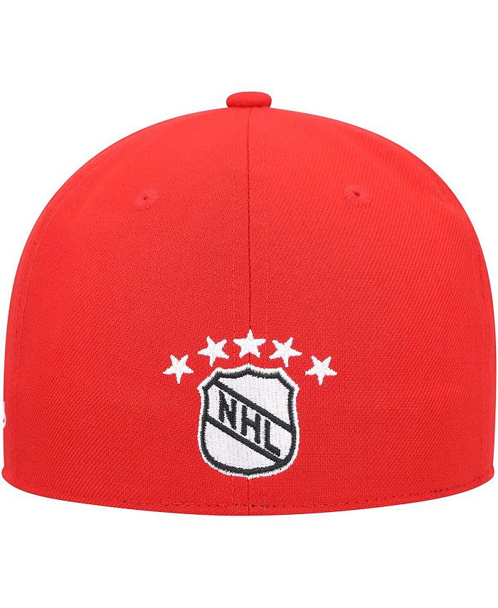 Mitchell & Ness Men's Red Detroit Red Wings 50th Anniversary Vintage ...