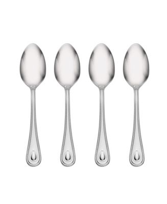 Lenox French Perle Dinner Spoons, Set of 4 - Macy's