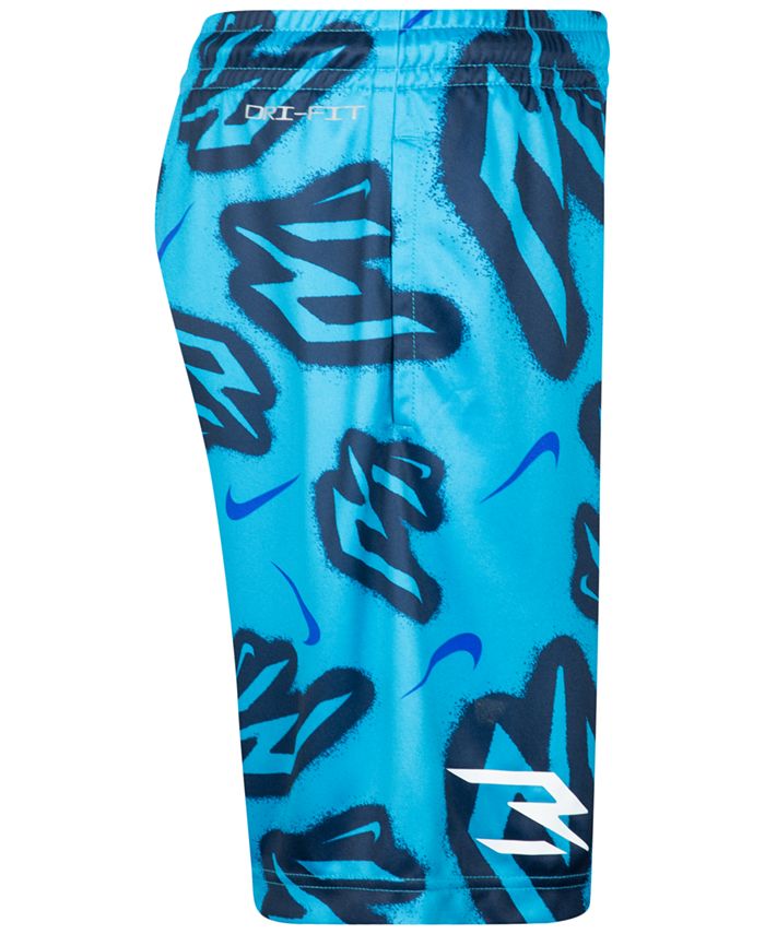 Nike 3BRAND by Russell Wilson Big Boys Printed Dri-Fit Shorts & Reviews ...