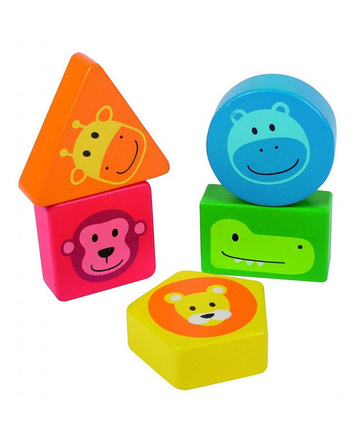 Kaplan Early Learning Stacking Animal Puzzle - Macy's