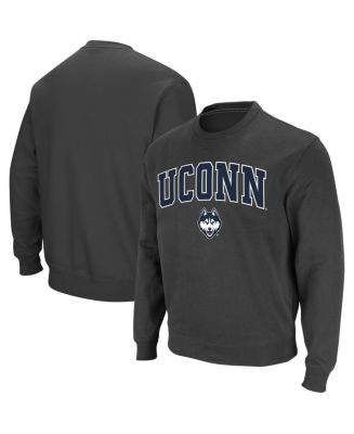 Colosseum Men's UConn Huskies Arch and Logo Crew Neck Sweatshirt - Macy's