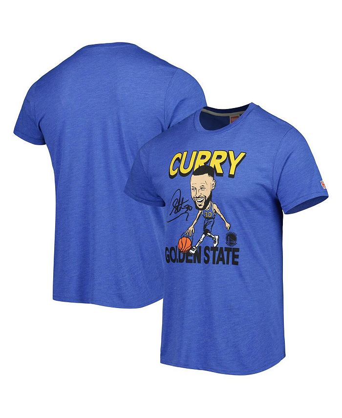 Homage Men's Stephen Curry Royal Golden State Warriors Player ...