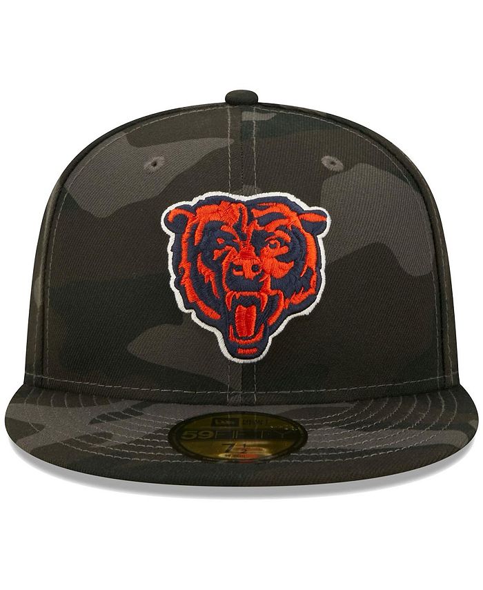 New Era Men's Black Chicago Bears Camo 59Fifty Fitted Hat - Macy's