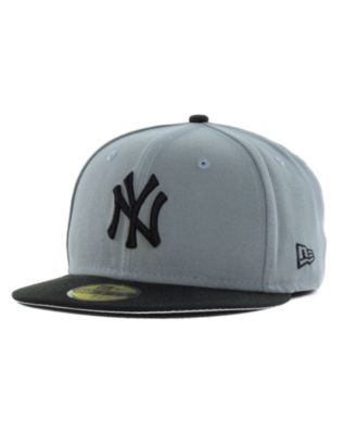 New Era New York Yankees FC Gray Black 59FIFTY Cap - Macy's