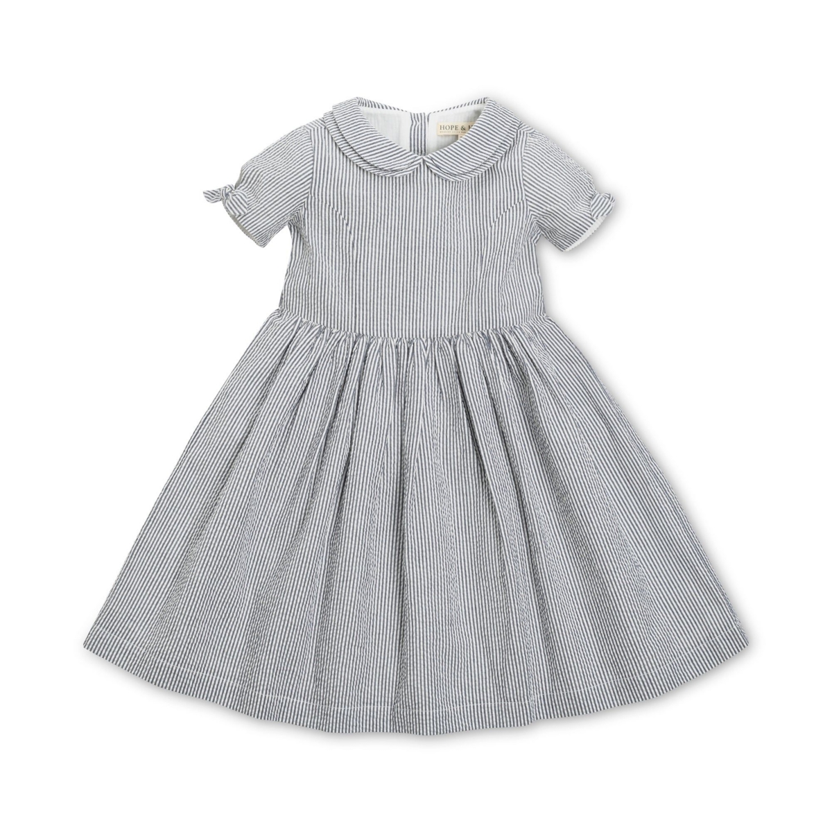 Click here for Hope & Henry Toddler Girls Short Sleeve Peter Pan... prices