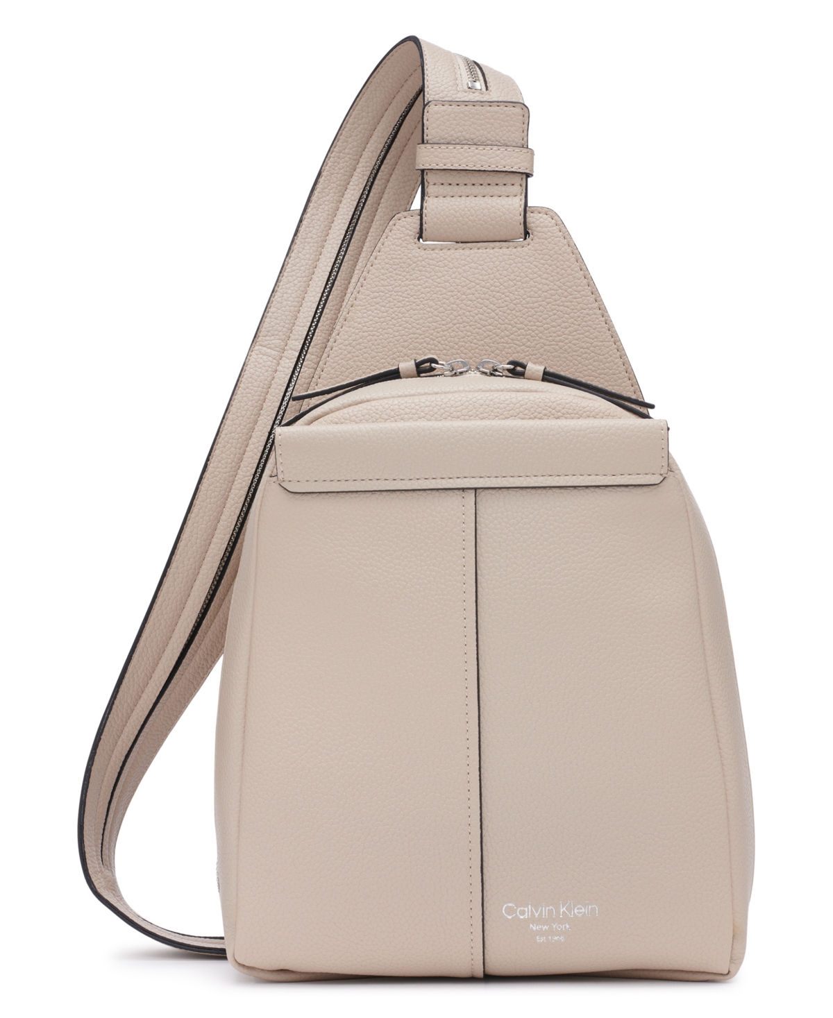 Click here for Calvin Klein Millie Convertible Leather Sling Bag... prices