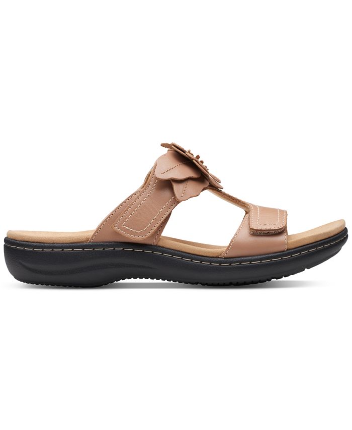 Clarks Womens Laurieann Madi Flower Trimmed Sandals Macys