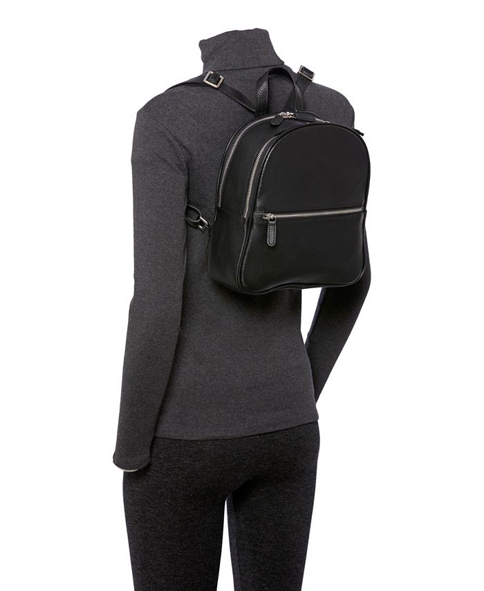 Mancini Women's Pebbled Audrey Backpack - Macy's