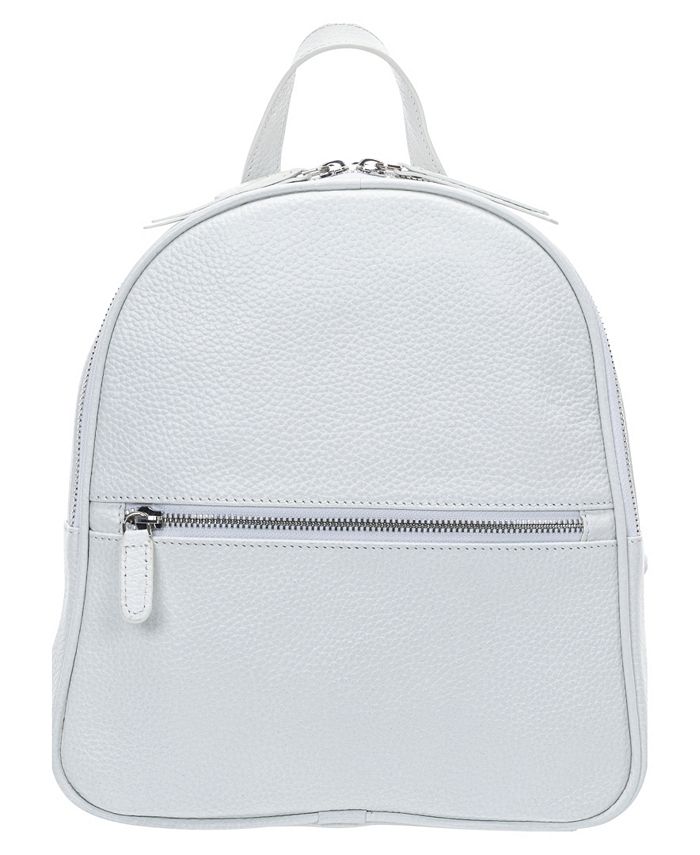 Mancini Women's Pebbled Audrey Backpack - Macy's