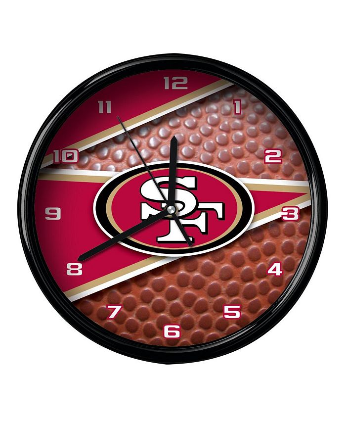 Memory Company San Francisco 49ers 12'' Football Clock - Macy's