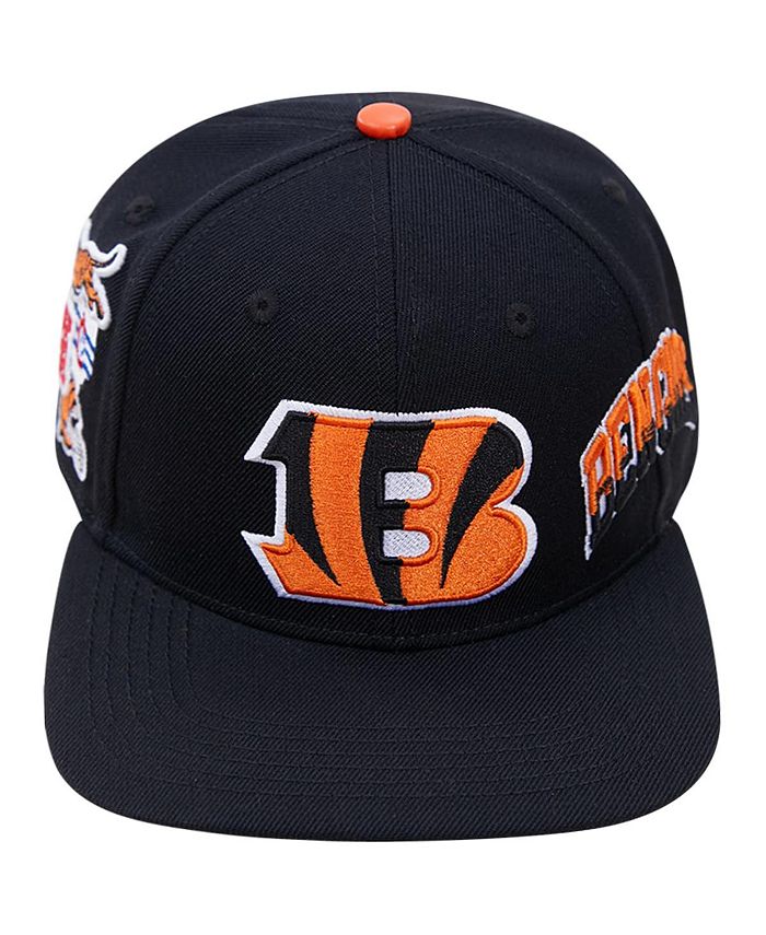 Pro Standard Men's Black Cincinnati Bengals Hometown Snapback Hat - Macy's