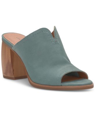 Lucky Brand Women's Xynia Open-Toe Block-Heel Mules for sale | North ...