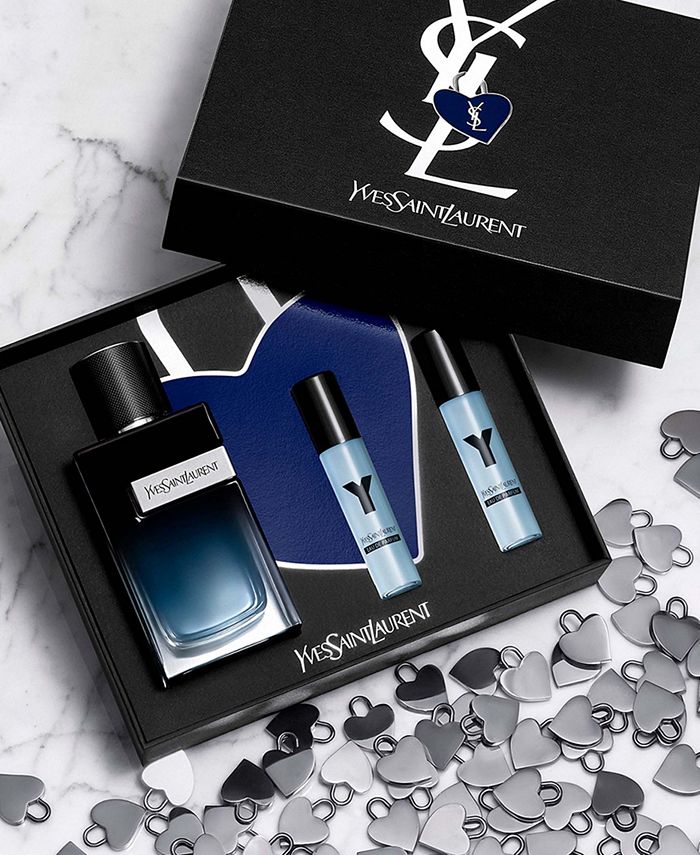 Yves Saint Laurent Men's 3-Pc. Y Eau de Parfum Gift Set - Macy's