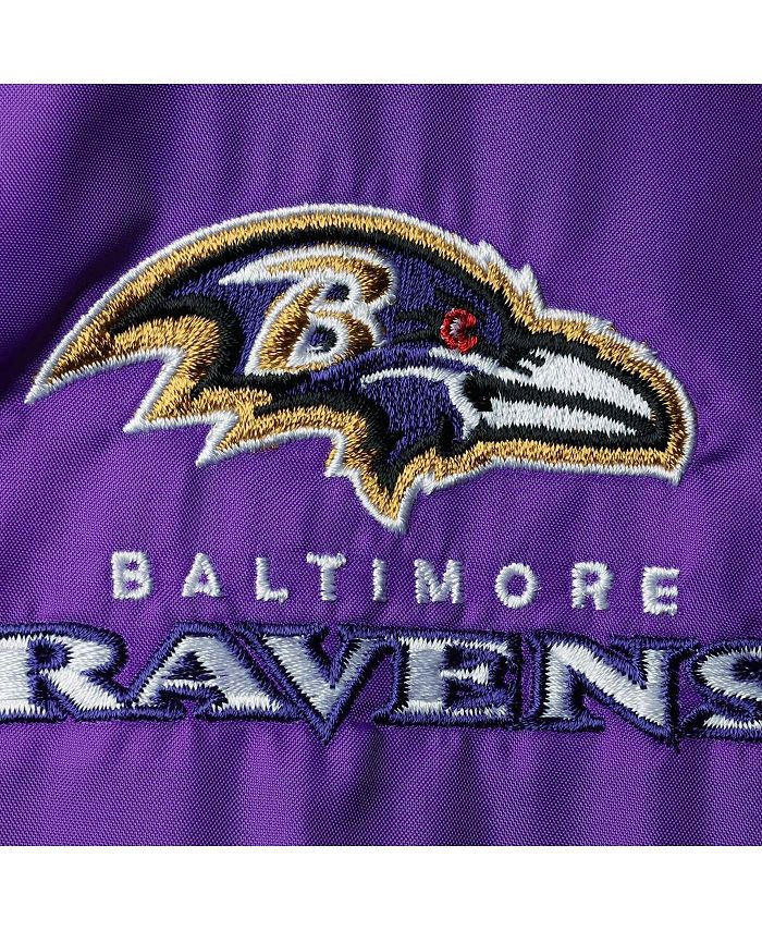 Dunbrooke Men's Purple Baltimore Ravens Logo Legacy Stadium Full-Zip ...