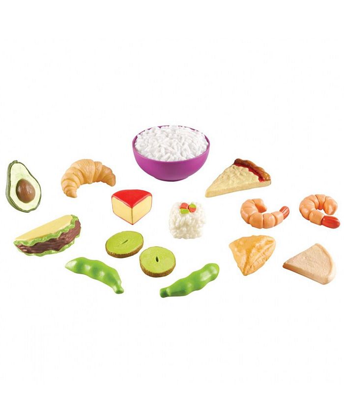 Learning Resources New Sprouts Multicultural Food Set - 15 Piece Set ...
