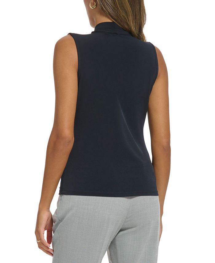 Calvin Klein Petite V-Neck Sleeveless Camisole Top - Macy's