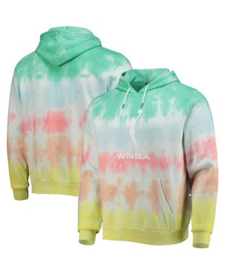 Men's The Wild Collective Mint, Coral WNBA Logowoman Pride Pullover ...