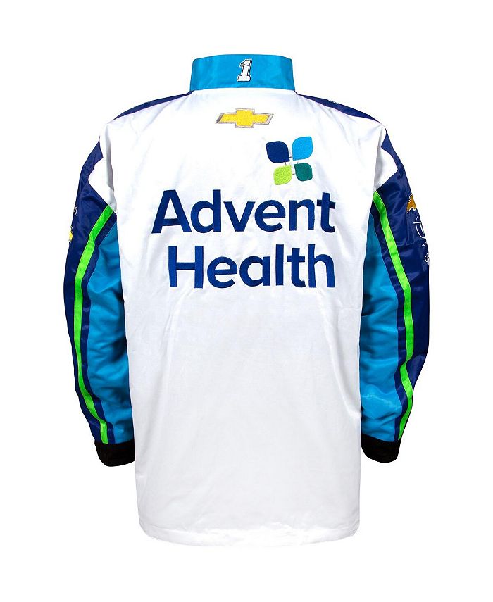 Checkered Flag Sports Men's White, Royal Ross Chastain Advent Health ...