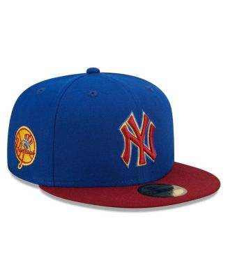 Men's New Era Royal, Red New York Yankees Logo Primary Jewel Gold ...
