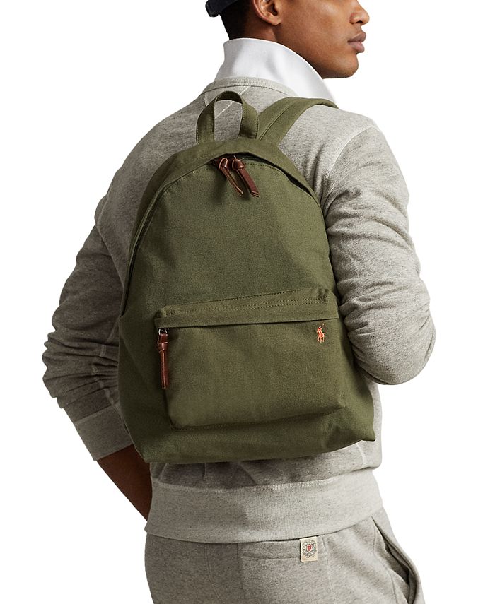 Polo Ralph Lauren Men's Canvas Backpack - Macy's