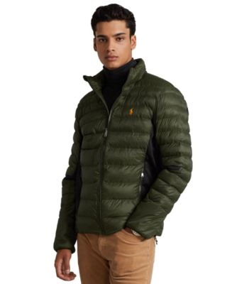 Polo Ralph Lauren Men's Big & Tall Packable Hybrid Quilted Jacket - Macy's