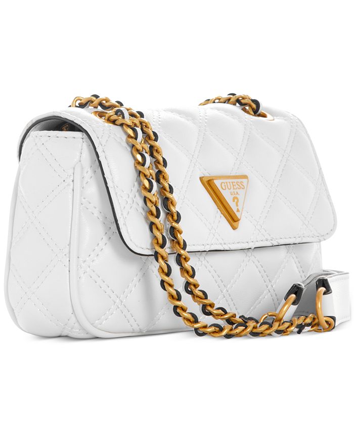 GUESS Giully Mini Convertible Flap Quilted Crossbody & Reviews ...
