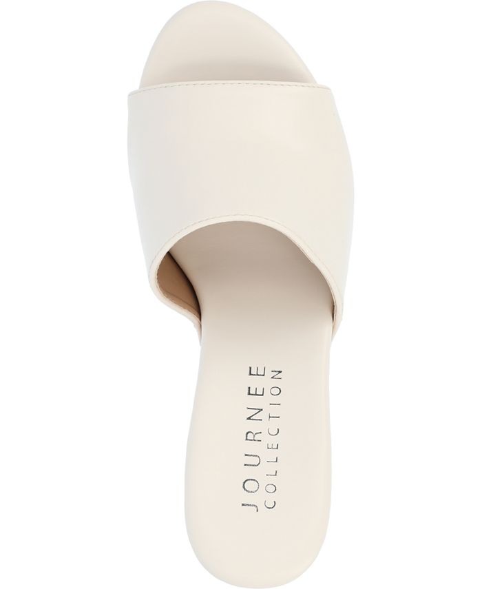 Journee Collection Women's Veda Platform Sandal - Macy's