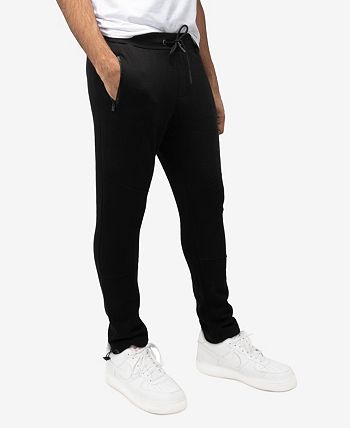 X-Ray Men's Fleece Adjustable Ankle Drawstring Joggers Pants - Macy's